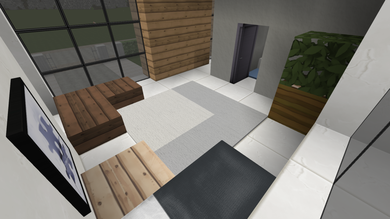 Small Modern House 5 (full interior) Minecraft Map