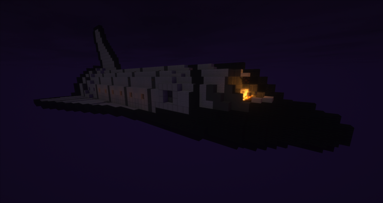 Space Shuttle - Orbiter - Open and Closed Version Minecraft Map
