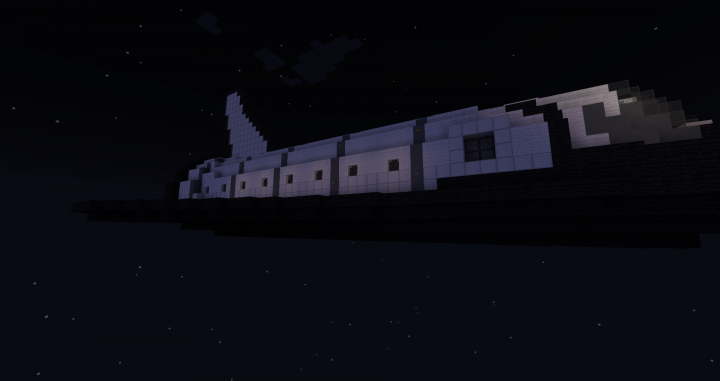 Space Shuttle - Orbiter - Open and Closed Version Minecraft Map