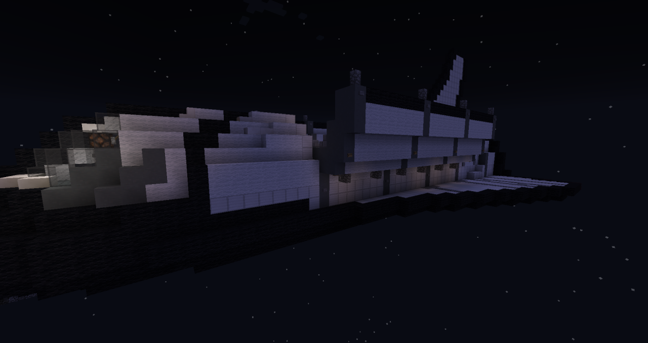 Space Shuttle - Orbiter - Open and Closed Version Minecraft Map