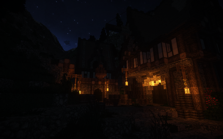 Witcher 3 inspired City Westwend Minecraft Map