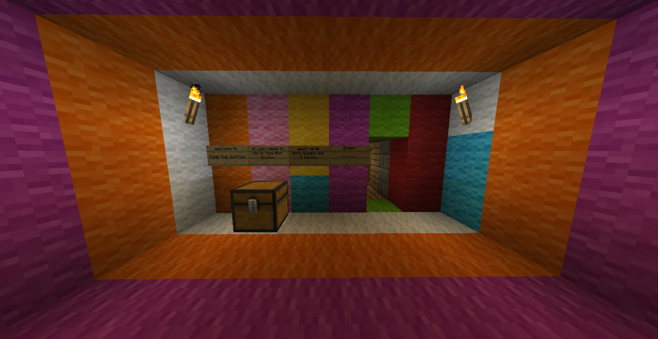 Find The Button 3.0 Minecraft Map