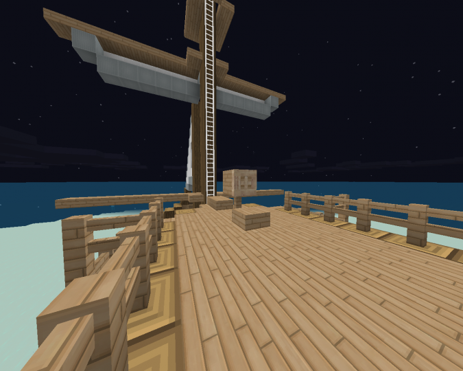 Medieval boat Minecraft Map