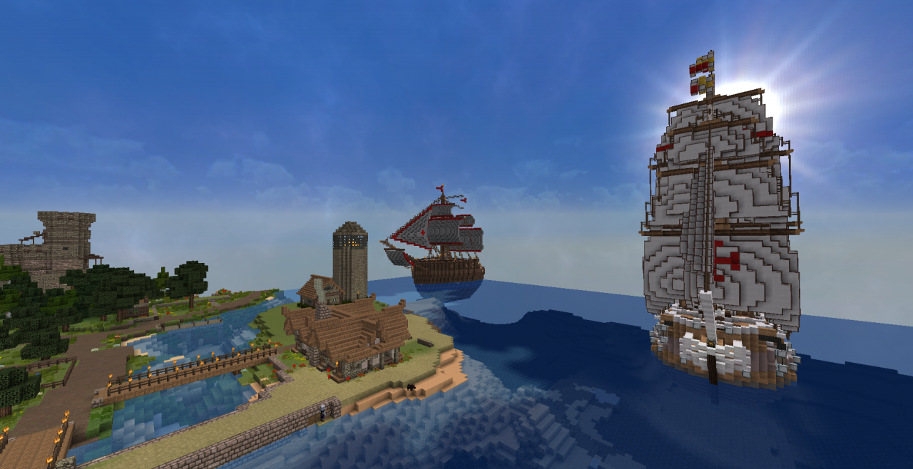 Coastal City Minecraft Map