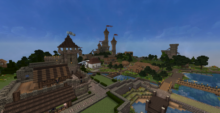 Coastal City Minecraft Map