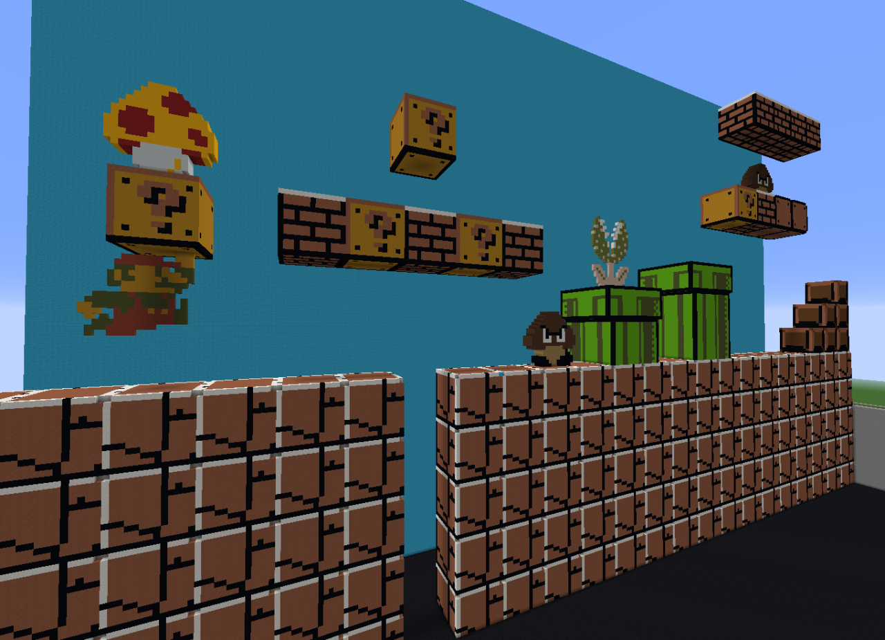 Original Mario Level Minecraft Map