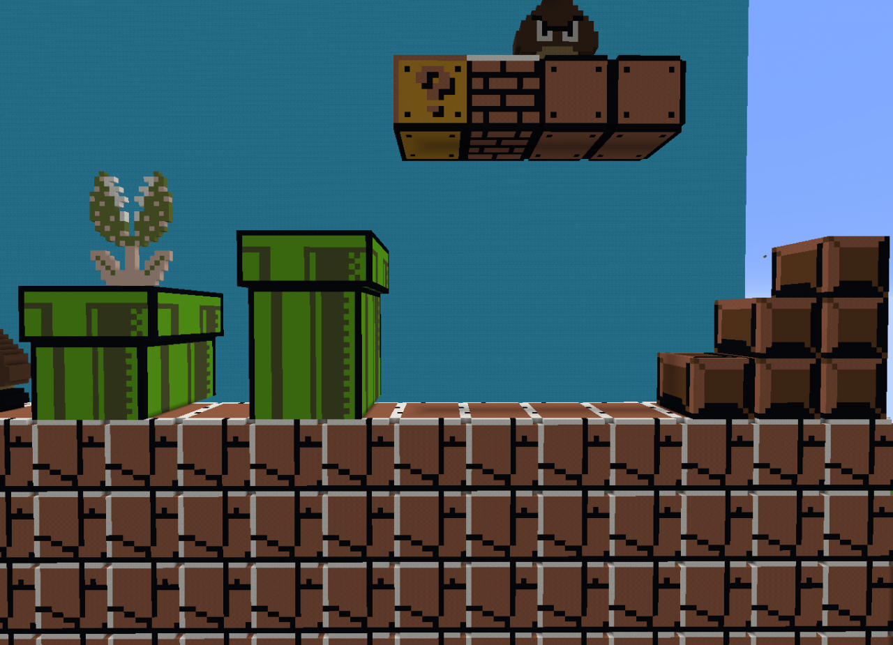Original Mario Level Minecraft Map
