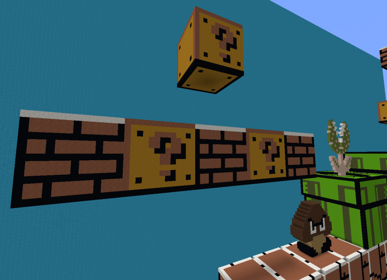 Original Mario Level Minecraft Map