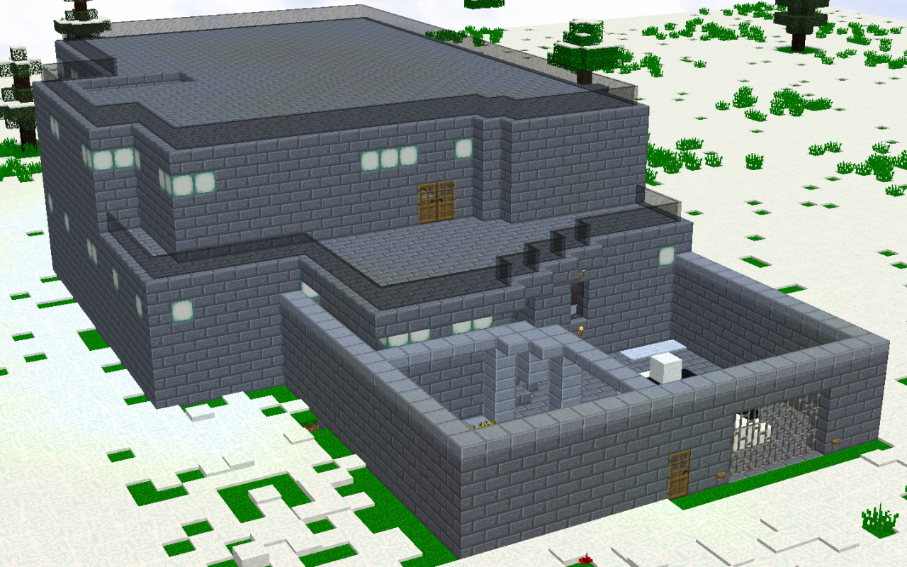 Redstone House Minecraft Map