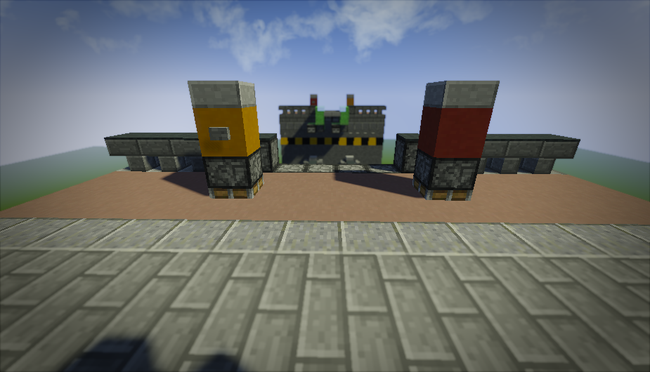 [schematic] Mechanical Horizontal Lift Minecraft Map