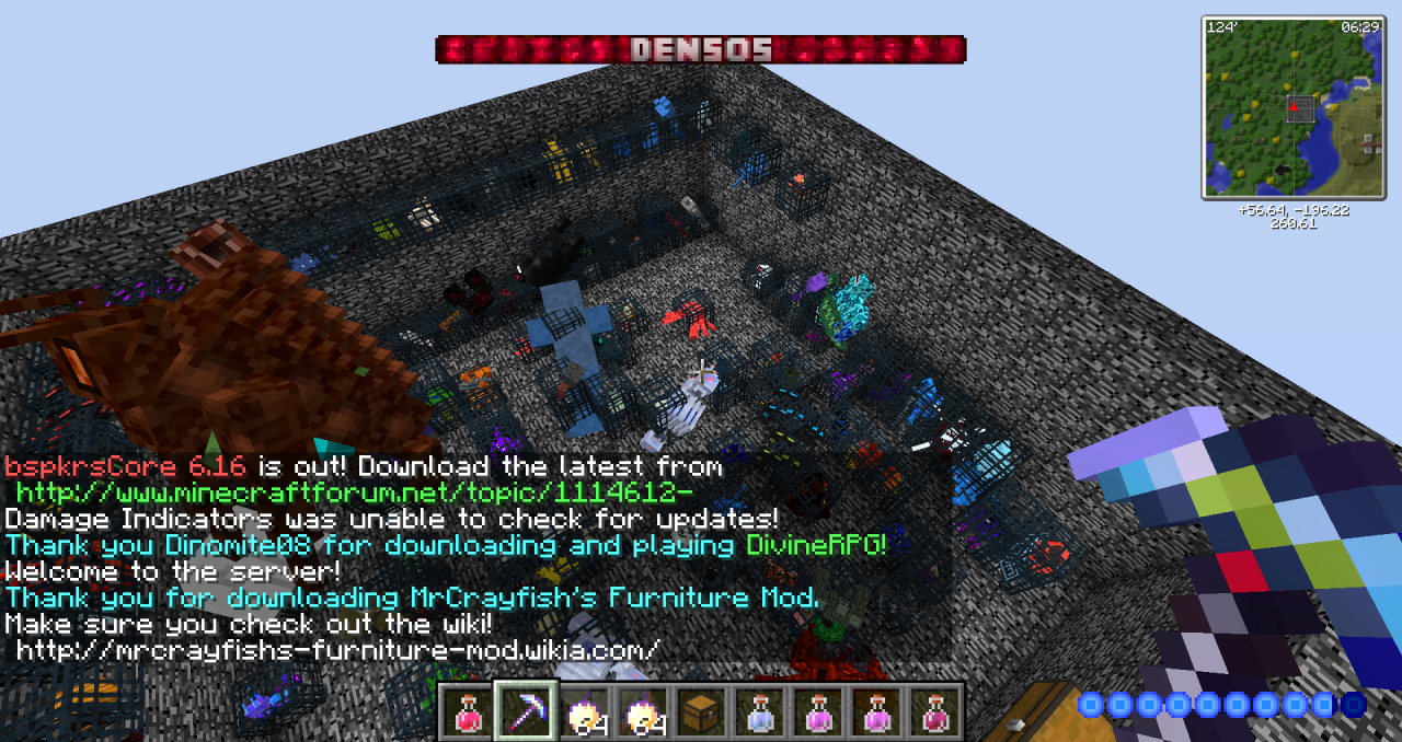 rage quite dungeon Minecraft Map