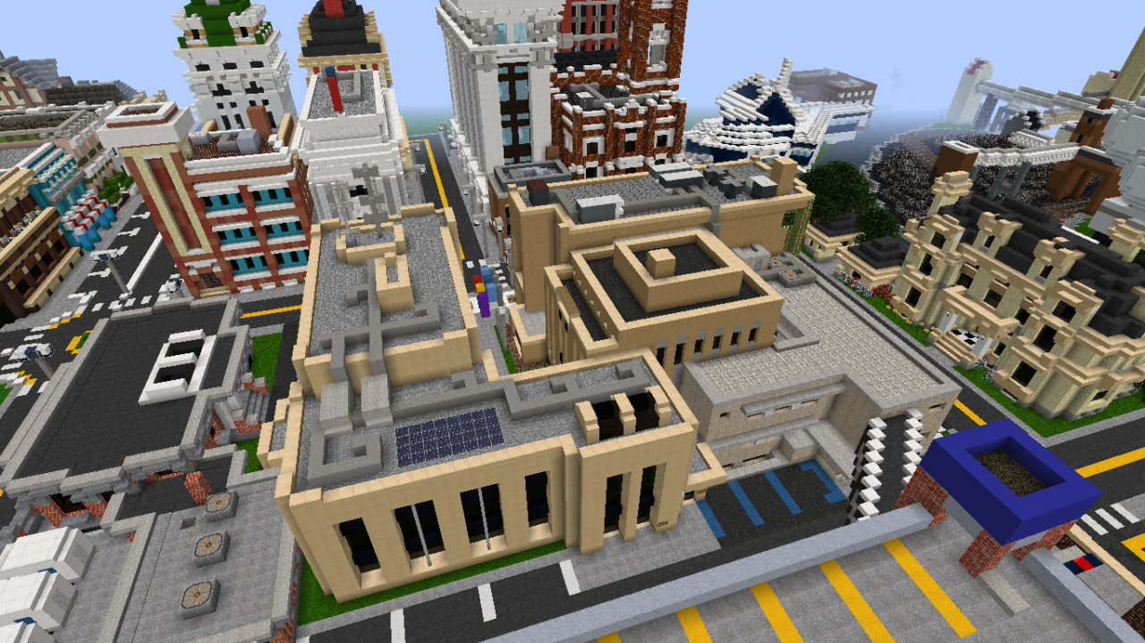 Tobias County Administration Complex Minecraft Map