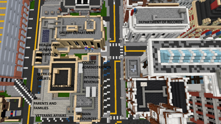 Tobias County Administration Complex Minecraft Map