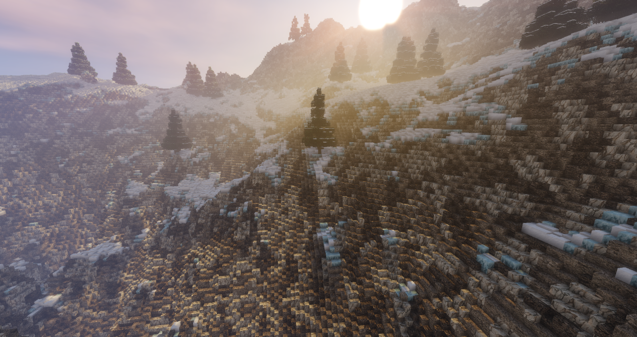 Icy Valley | Custom Landscape Minecraft Map