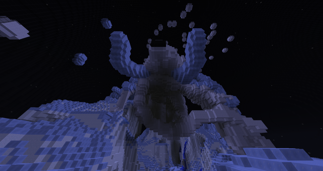 Some Weird Monster Minecraft Map