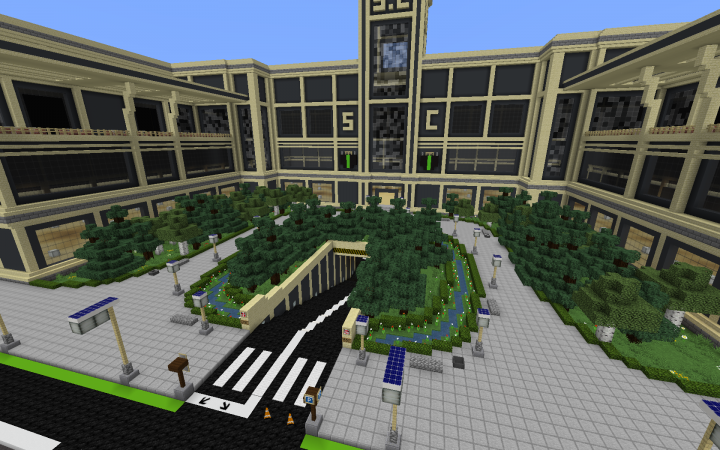 [Modern] Shopping Center / Mall Minecraft Map