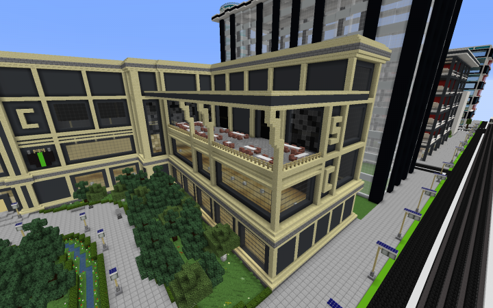 [Modern] Shopping Center / Mall Minecraft Map