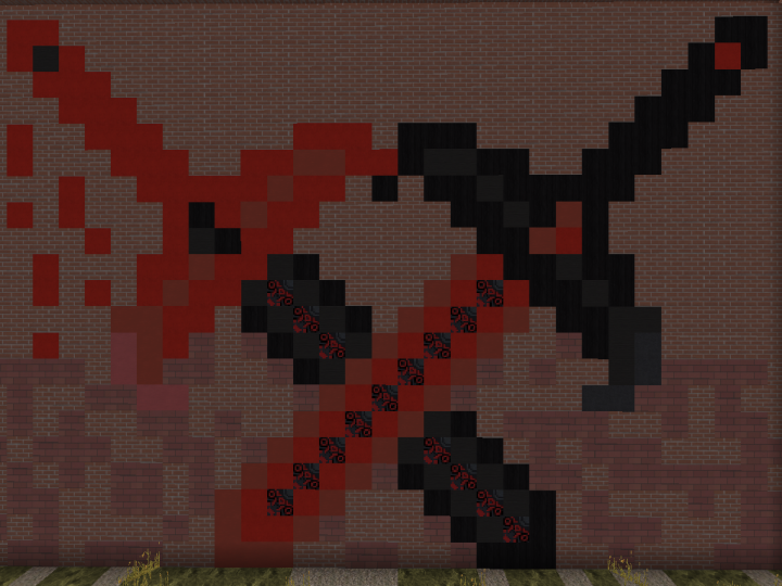Gang Sword Graffiti/ Pixel Art Minecraft Map