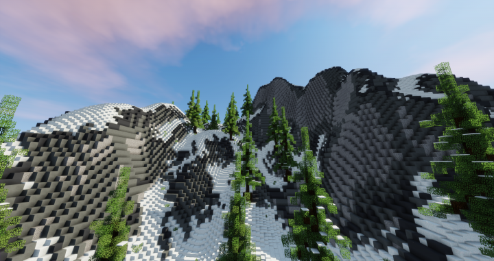 Quick in-game [ FAWE ] terrain. +DOWNLOAD Minecraft Map