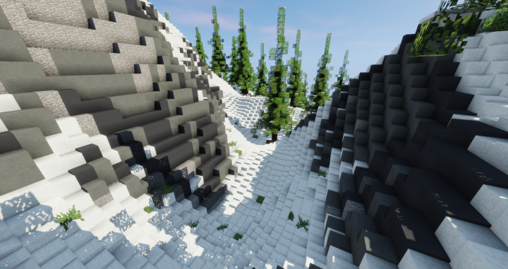 Quick in-game [ FAWE ] terrain. +DOWNLOAD Minecraft Map