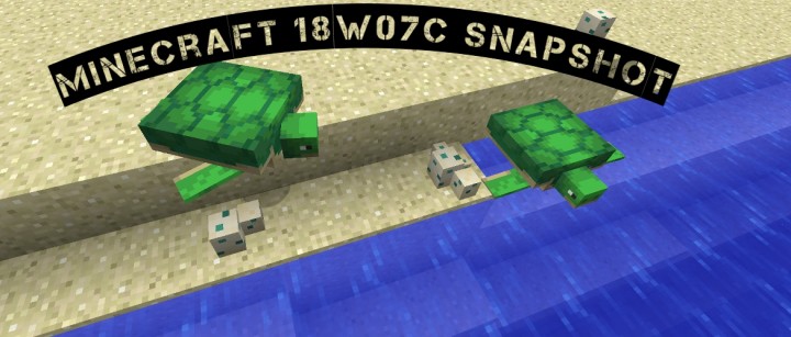 Minecraft: The Aquatic Snapshot (18w70c)