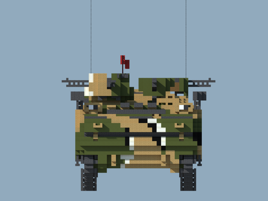 [R.O.K.A] K200A1 KIFV 10:1 Scale Minecraft Map