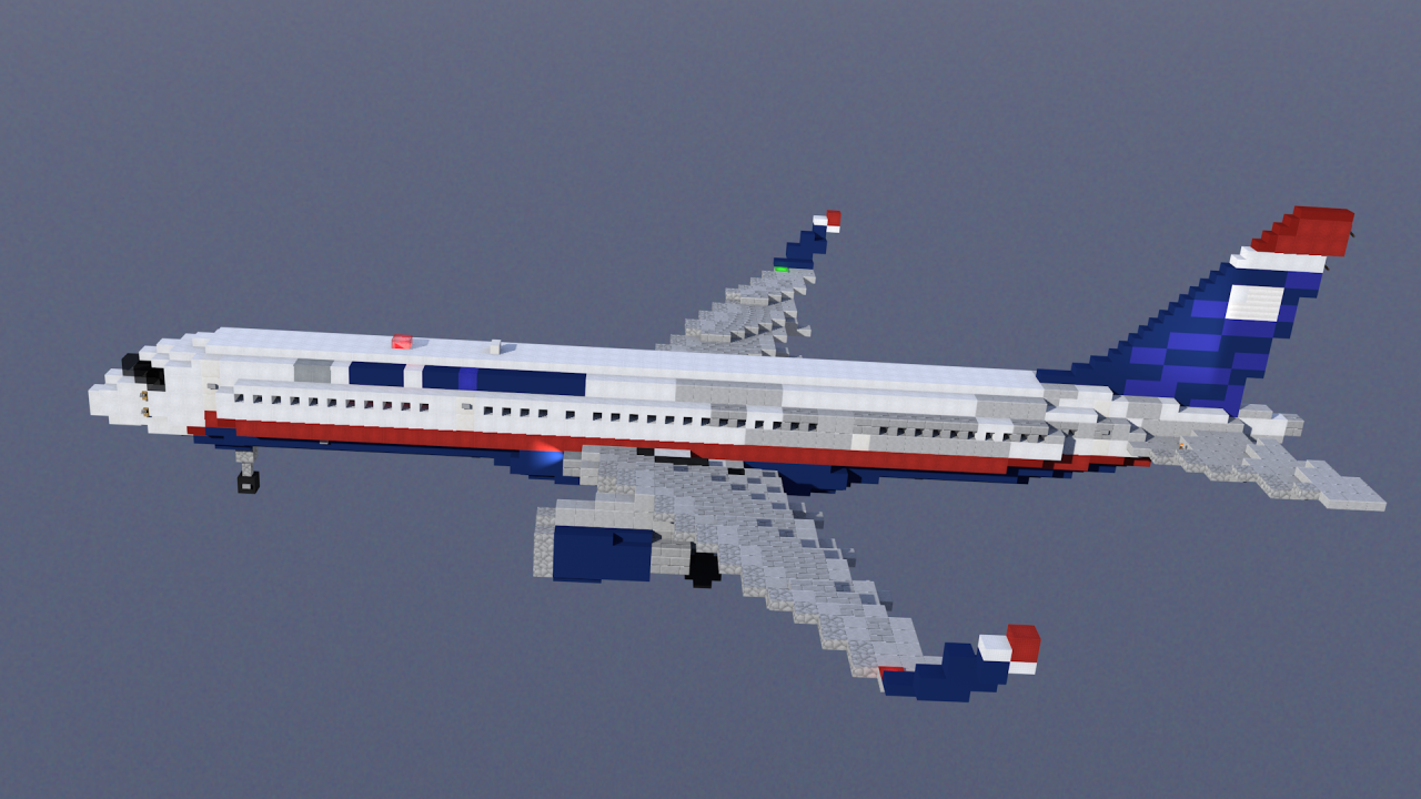 Avteam Boeing 757-200 Minecraft Map