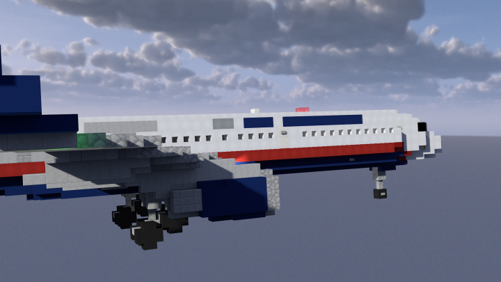 Avteam Boeing 757-200 Minecraft Map
