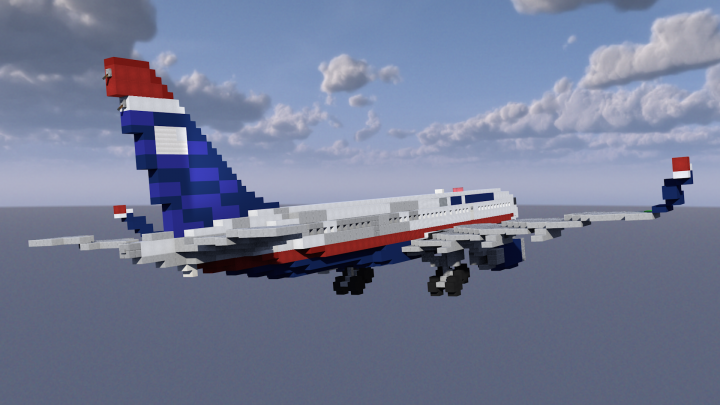 Avteam Boeing 757-200 Minecraft Map