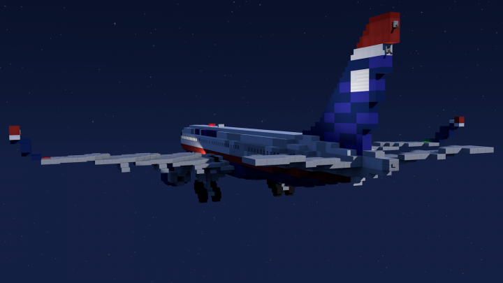 Avteam Boeing 757-200 Minecraft Map