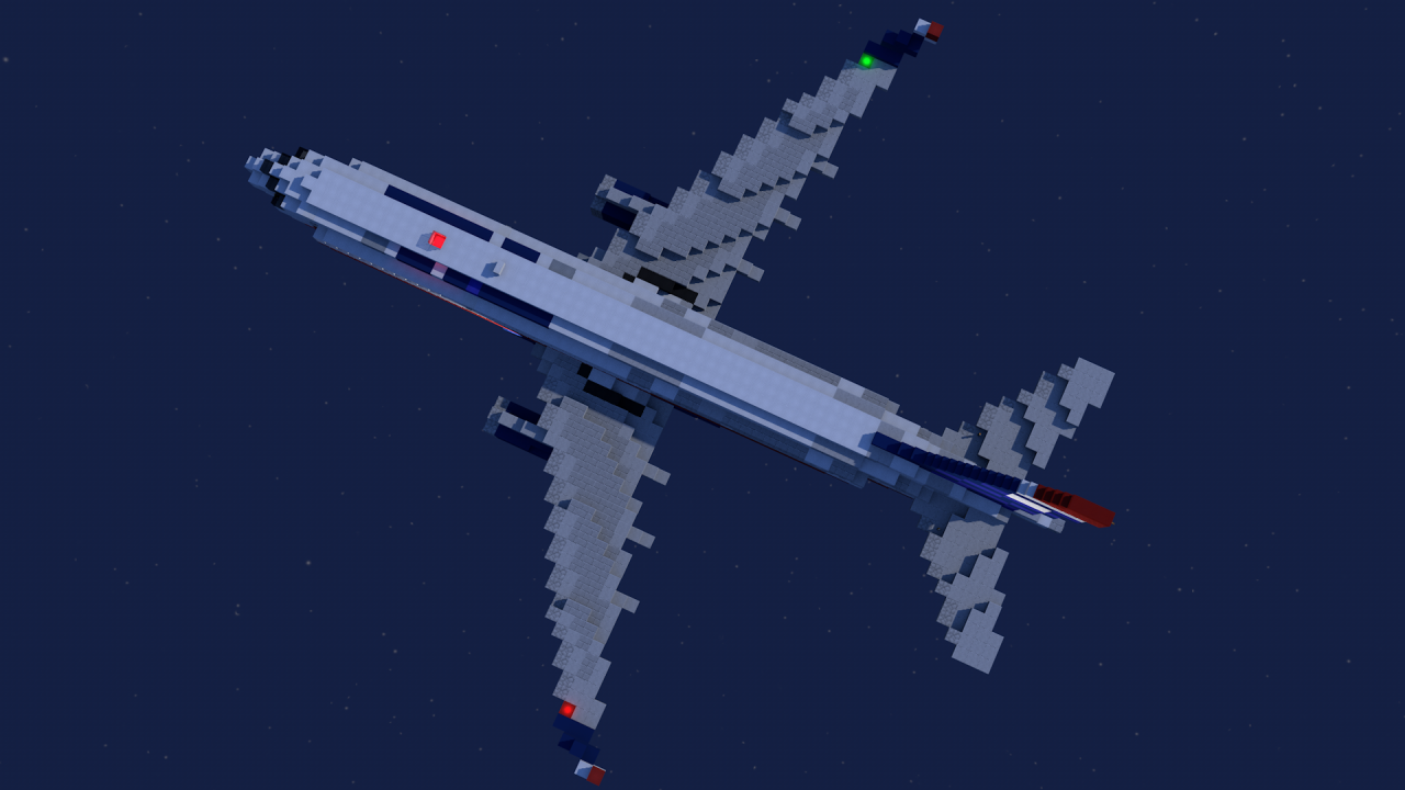 Avteam Boeing 757-200 Minecraft Map
