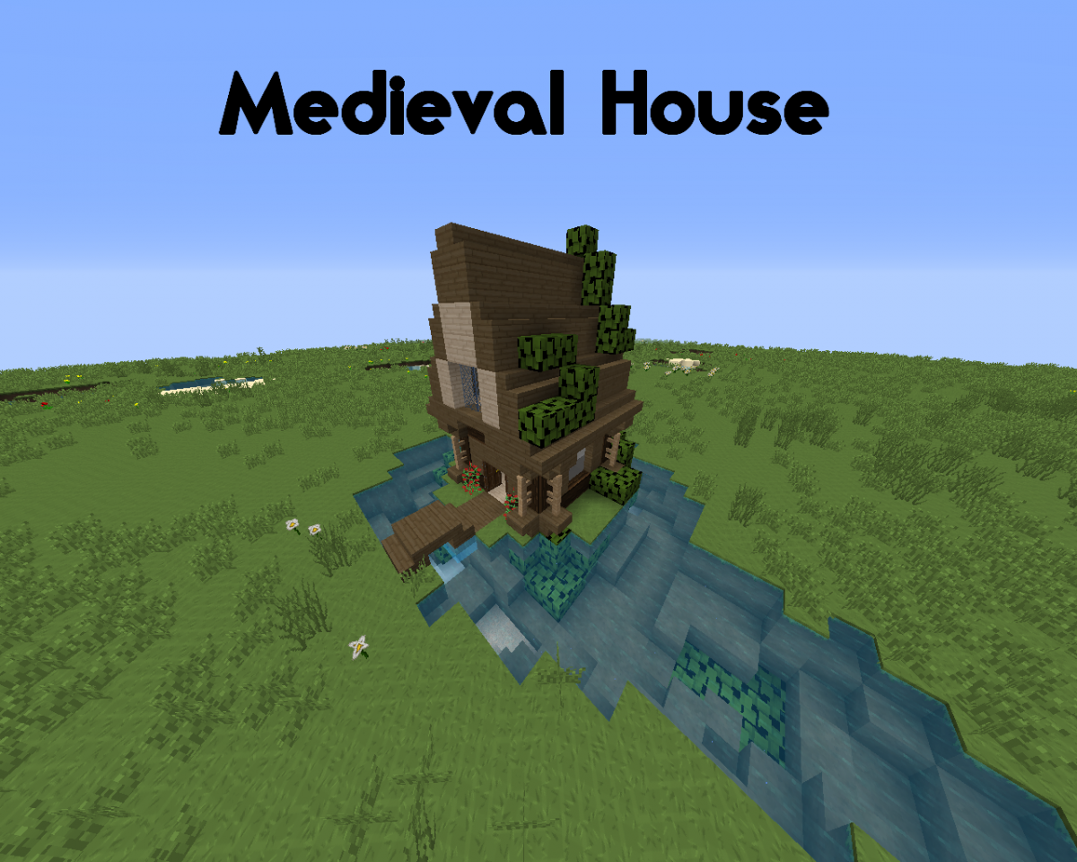 Medieval house Minecraft Map