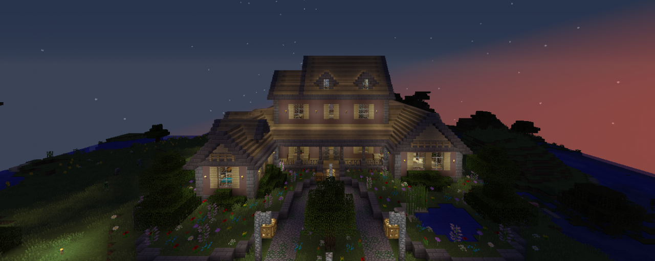 Traditional Mansion Minecraft Map