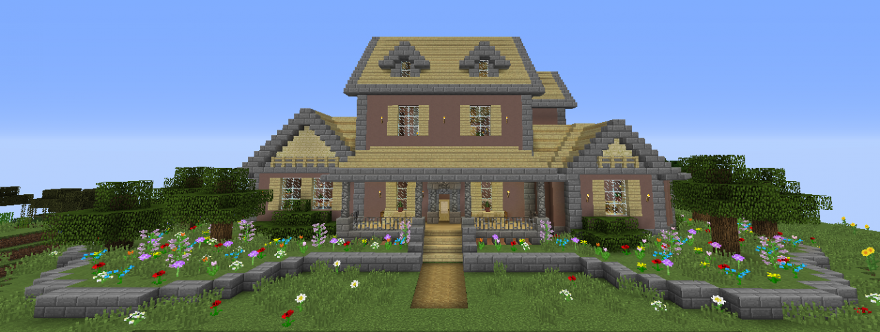 Traditional Mansion Minecraft Map