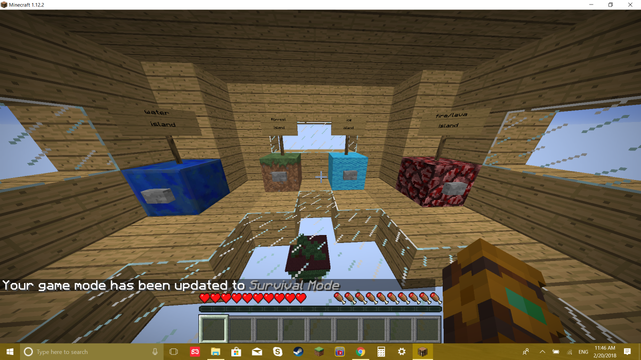 Four Elements SkyWars Minecraft Map