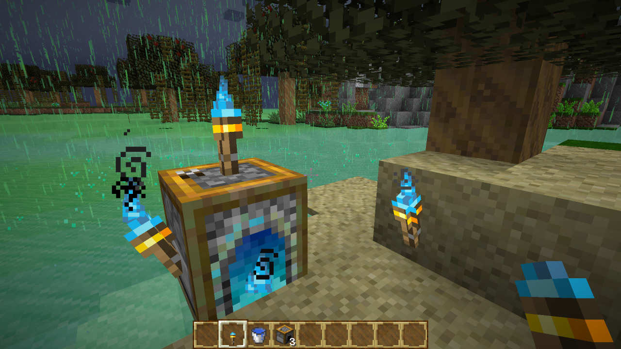 Woodcraft Toxic Add-on Minecraft Texture Pack