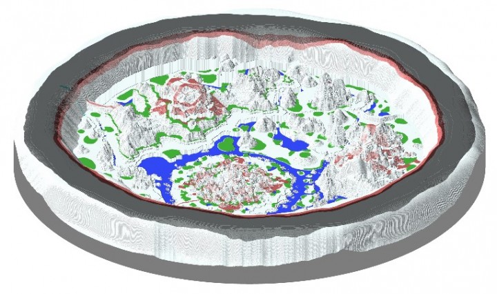 SkyWorld-WinterLand Minecraft Map