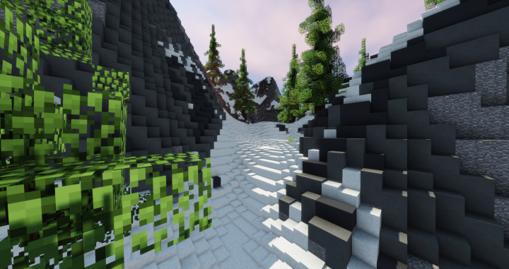Quick in-game [ FAWE ] terrain. +DOWNLOAD Minecraft Map
