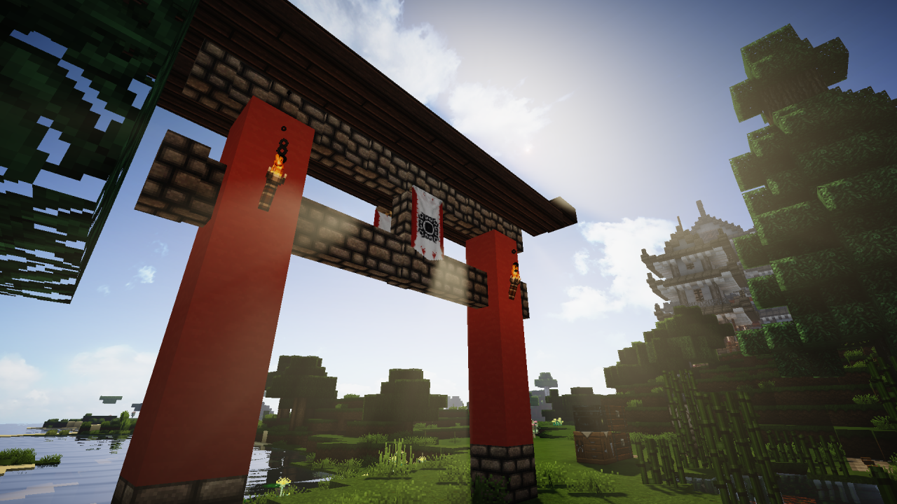 Japanese traditional House - Torii Minecraft Map