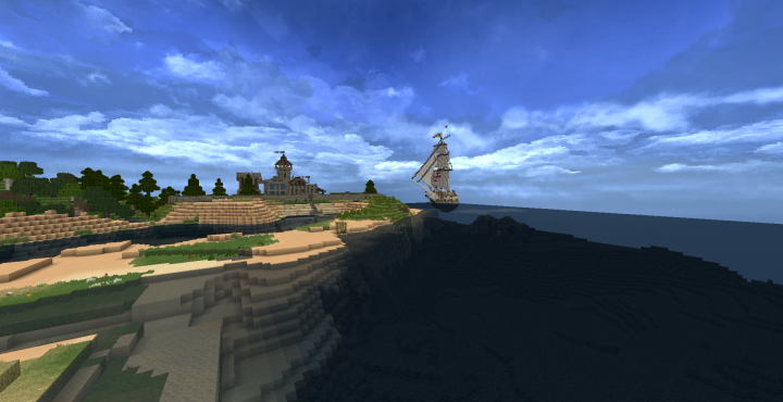 Coastal City Minecraft Map