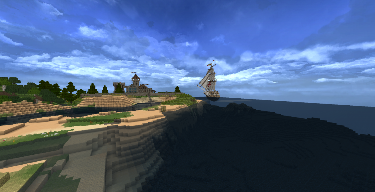 Coastal City Minecraft Map