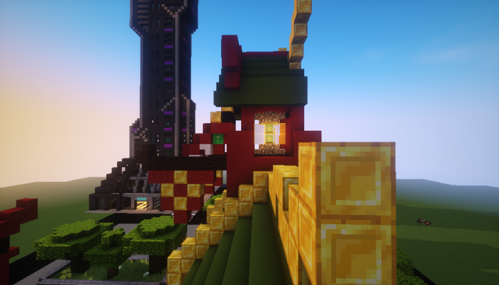 Lego Ninjago City Center Minecraft Map