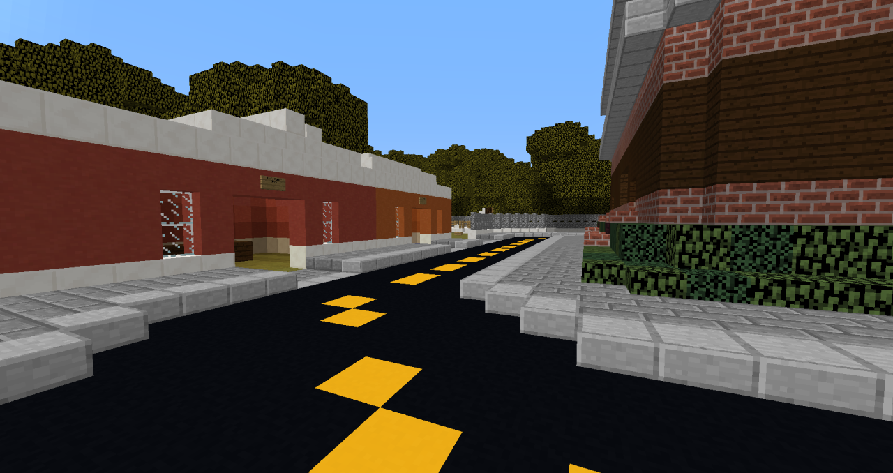 Simple Town Minecraft Map