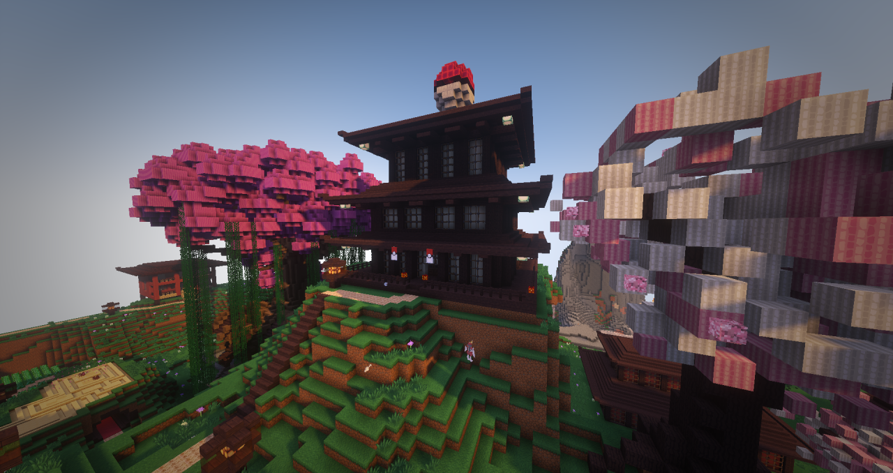 Asian Style Pokemon Lab Minecraft Map