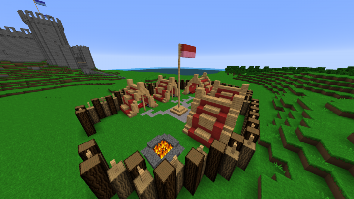 Rebel Camp Minecraft Map