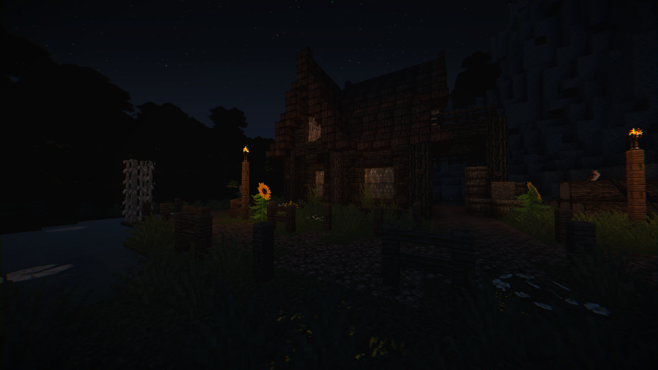 Cozy Mountain/Forest home Minecraft Map