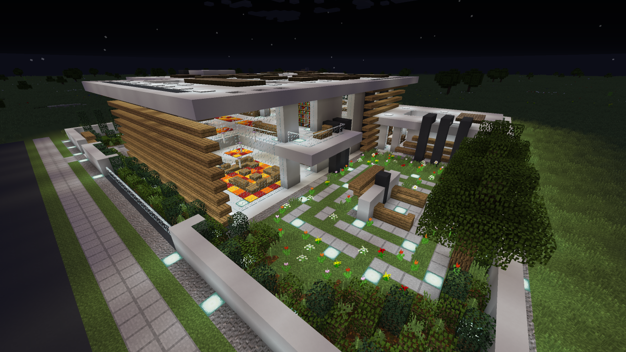 Modern concrete house #4 Minecraft Map