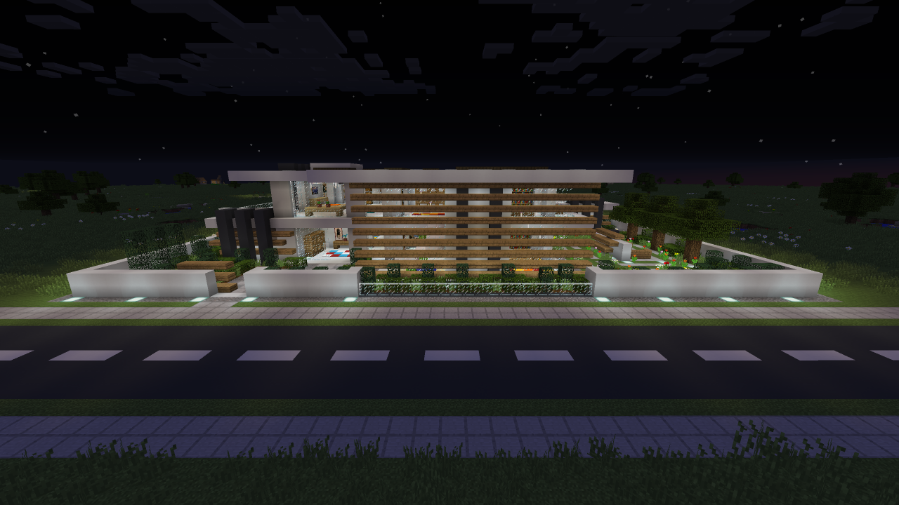 Modern concrete house #4 Minecraft Map