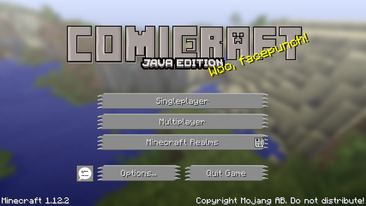 Comic TexturePack Minecraft Texture Pack