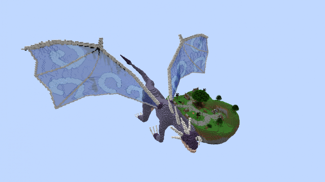 Dragon Organic Minecraft Map